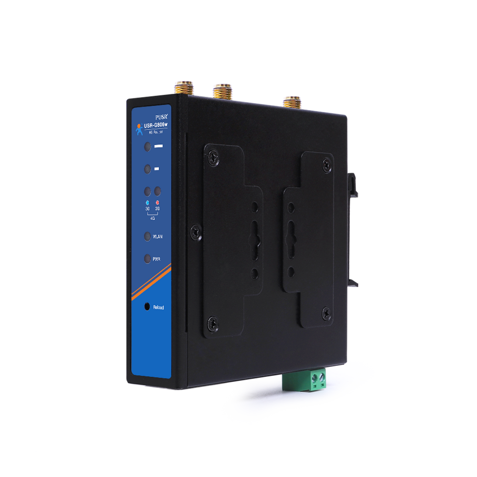 Industrial 4G LTE Router with Enhanced WiFi USR-G806W Din-Rail – IOT Store