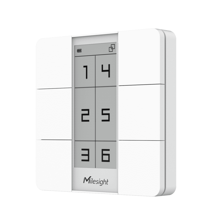 Milesight WS156 & WS136 Smart Scene Panel Indoor LoRaWAN Controller ...